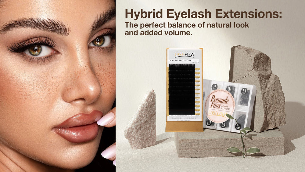 Hybrid Lashes vs Classic Lashes: What’s the Difference?